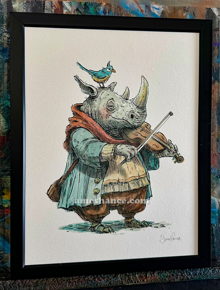 Bowhorn (Original Painting) – Art by James Hance
