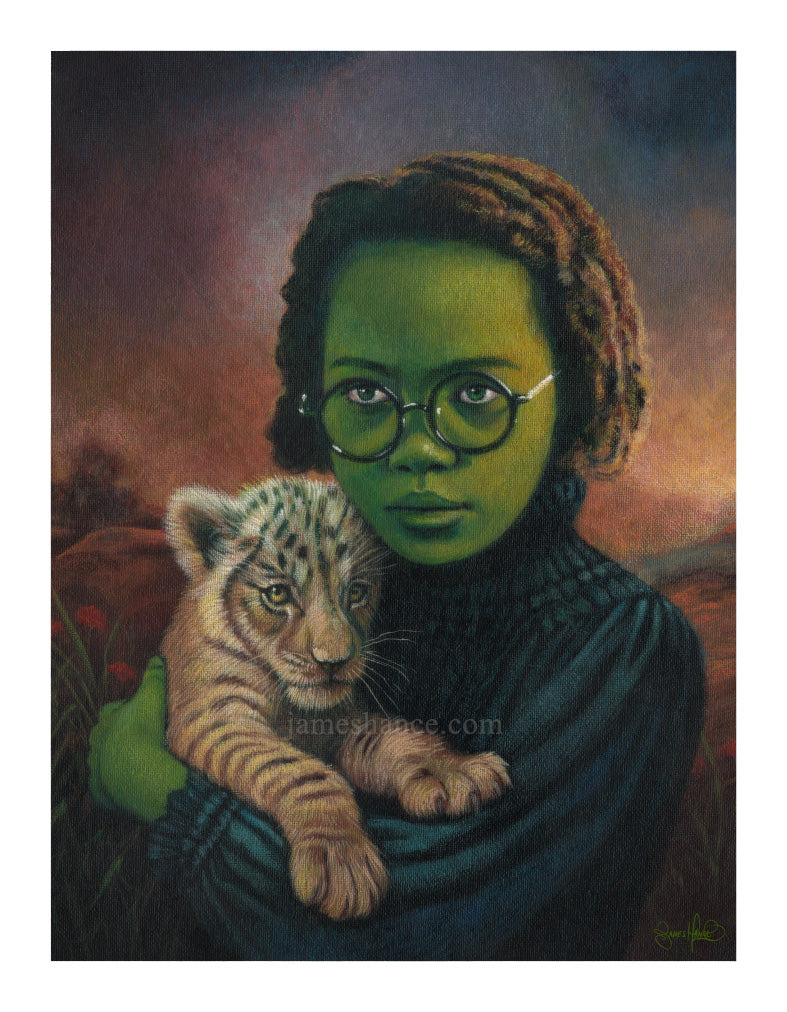 Little Green – Art by James Hance