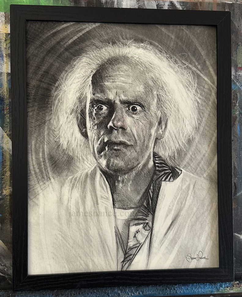 Doc (Original Framed Drawing) – Art by James Hance