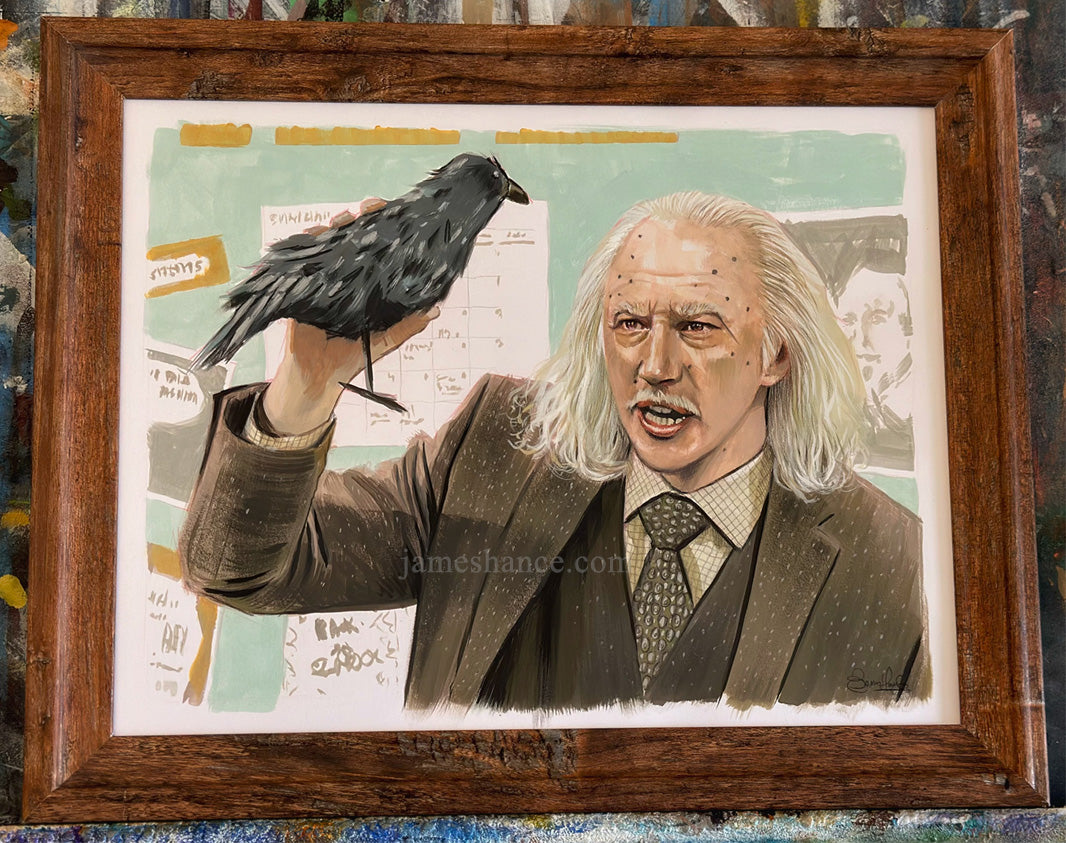 Crush Your Enemies! (Original Framed Painting) – Art by James Hance
