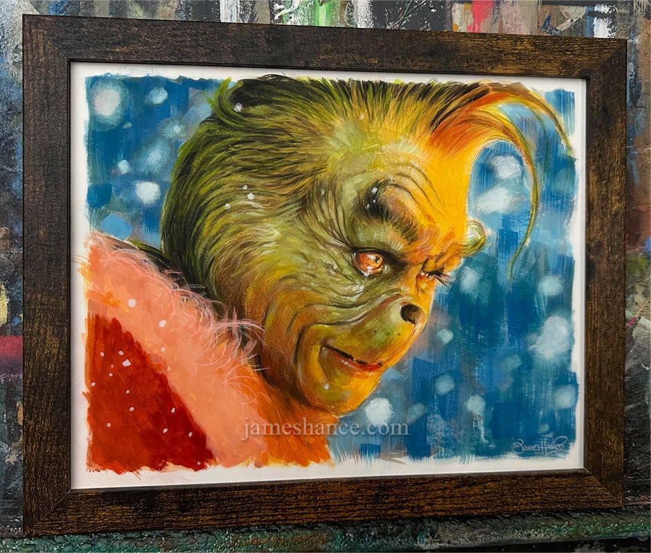 All Toasty Inside (Original Framed Painting) – Art by James Hance