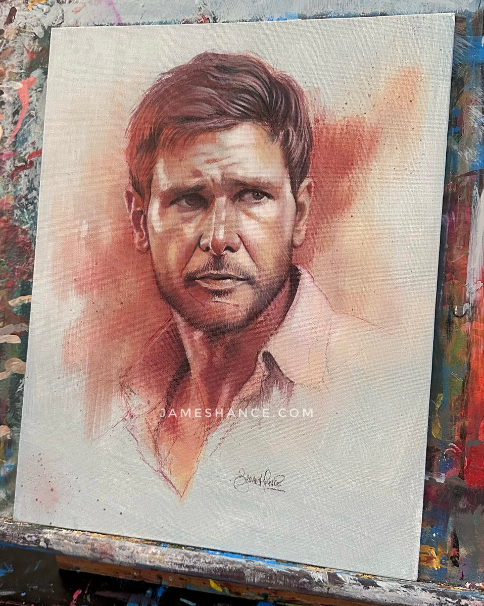 Indy (Original Painting) – Art by James Hance