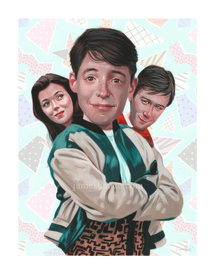 Life Moves Pretty Fast – Art by James Hance