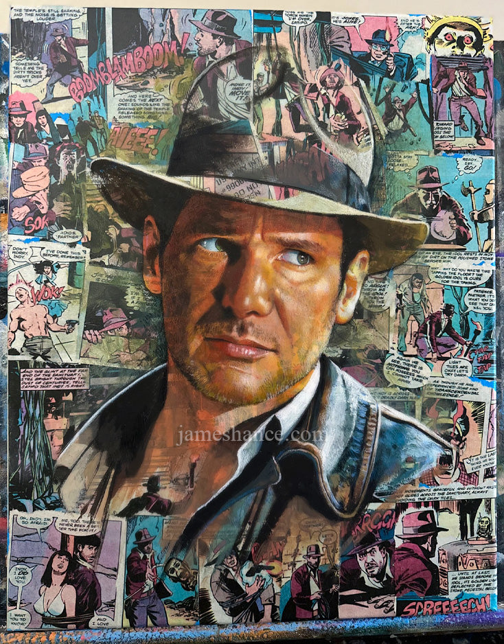 Raider (Original Painting) – Art by James Hance