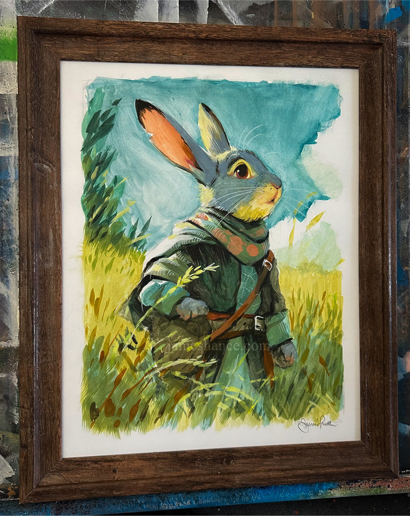 Ramble On (Original Framed Painting) – Art by James Hance