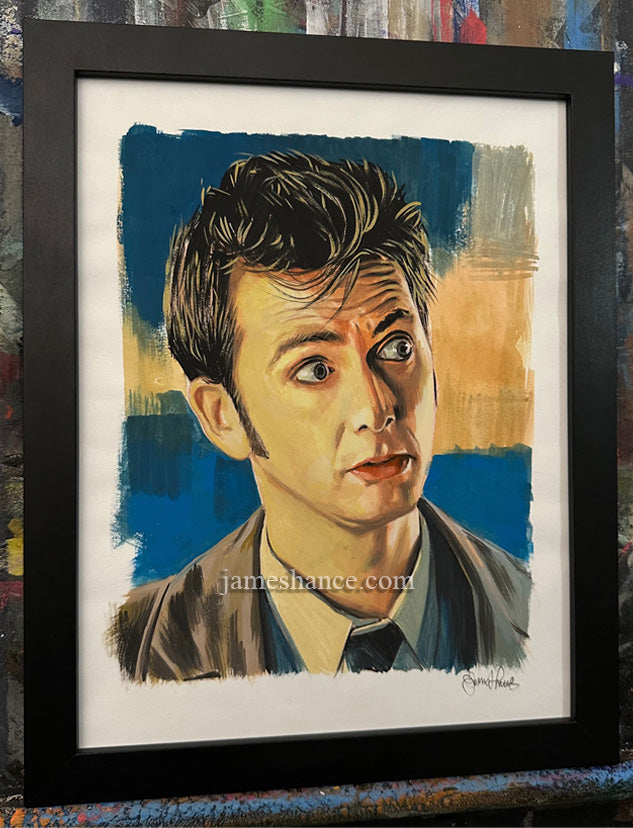 Ten (Original Framed Painting) – Art by James Hance