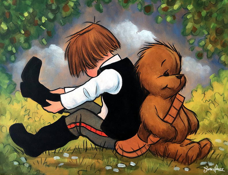 Co-Pilots (11"x14") – Art by James Hance