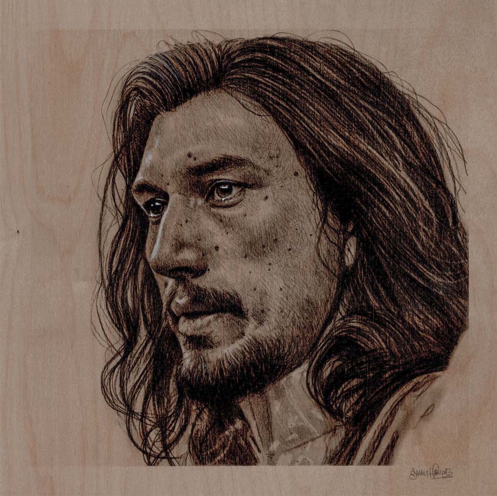 Jacques (Original Charcoal Drawing) – Art by James Hance