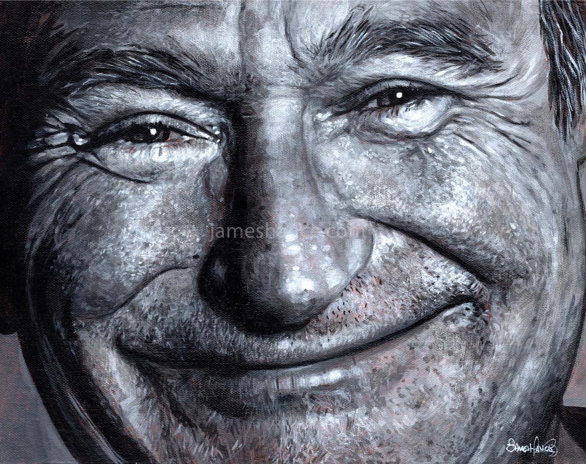 Robin (Original Painting) – Art by James Hance