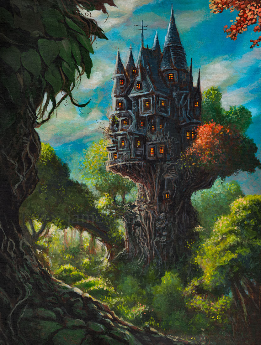 Castle Tree House Drawings